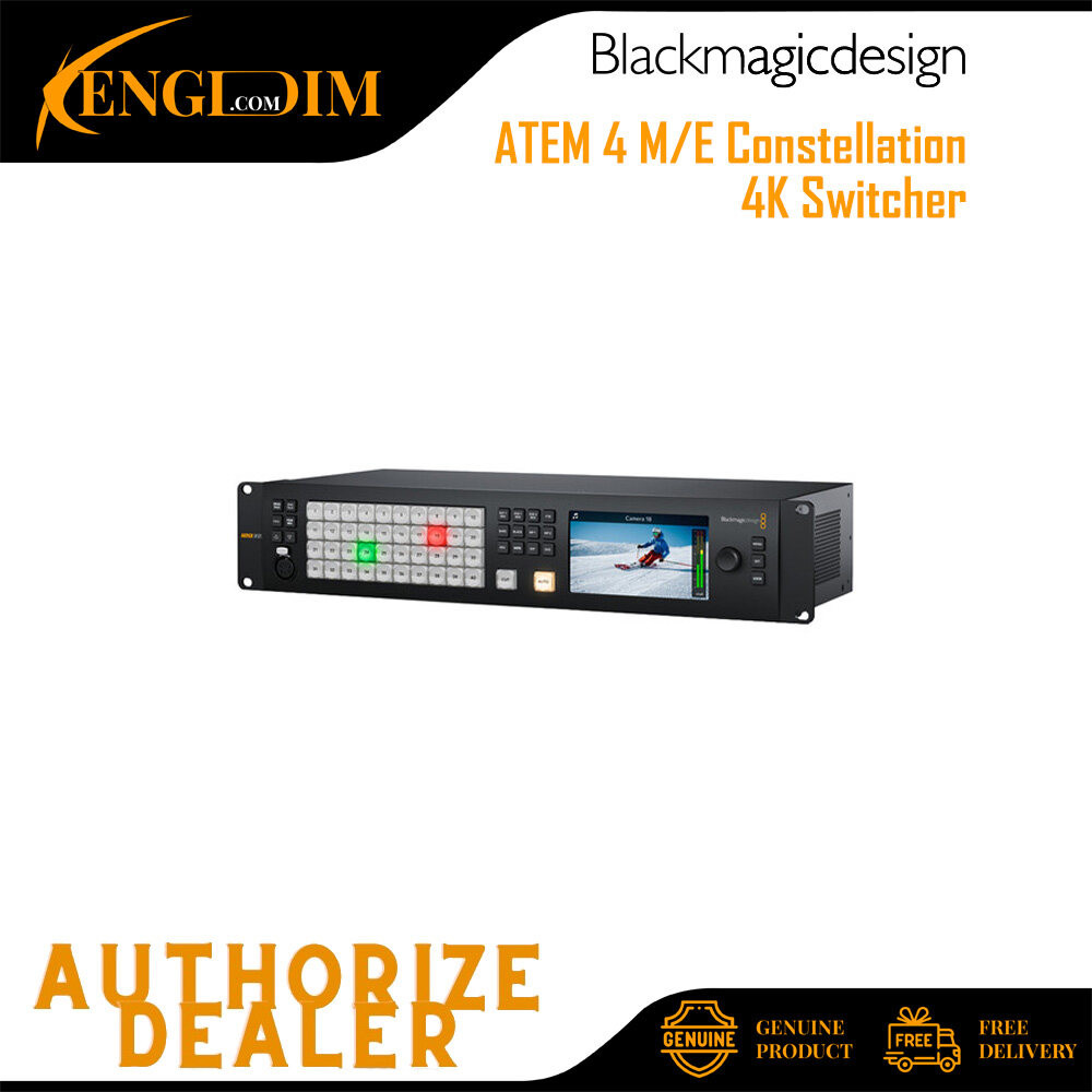 Blackmagic Design ATEM 4 M/E Constellation 4K Switcher | Shopee Malaysia