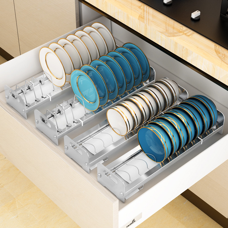 JY-8/Kitchen Cabinet Drawer Built-in Rack Stainless Steel No ...