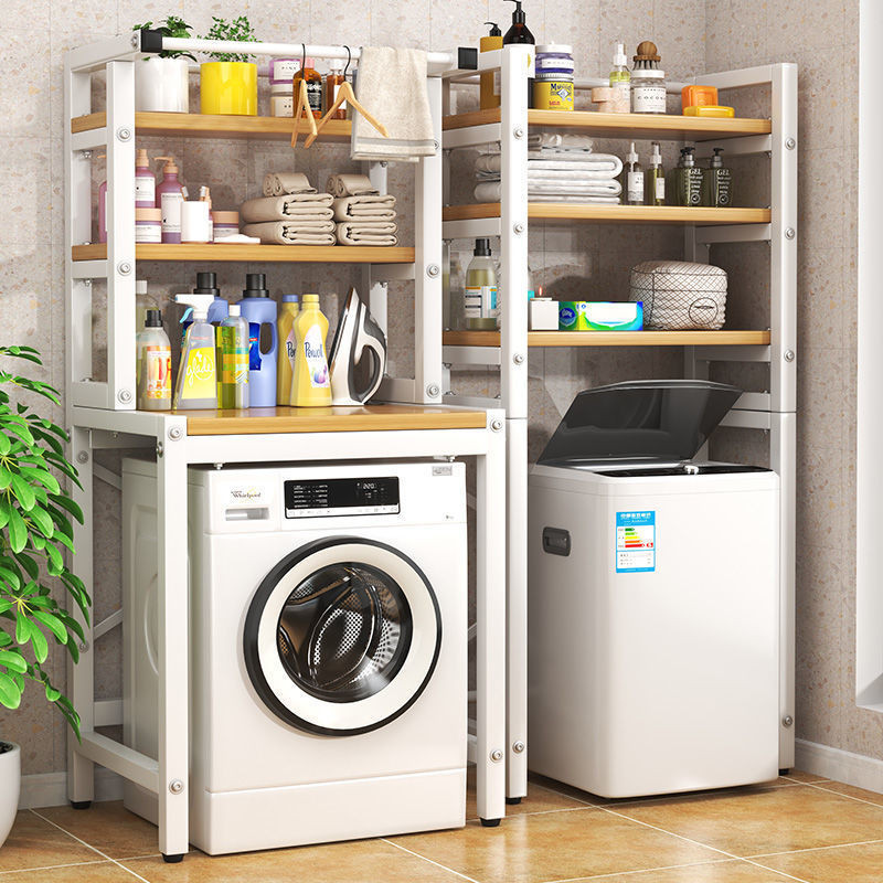 JY-8/Balcony Washing Machine Storage Rack Floor-Standing Storage Shelf ...