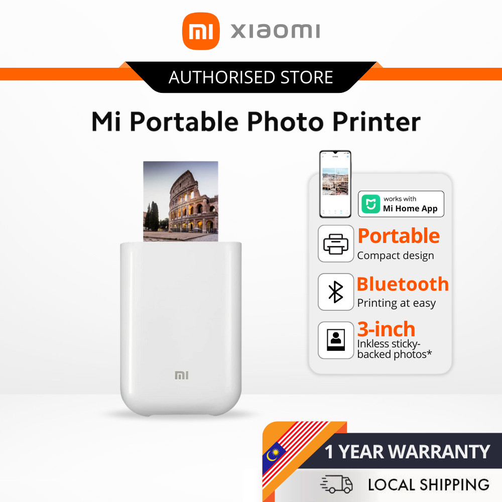 Mi Portable Photo Printer | Shopee Malaysia
