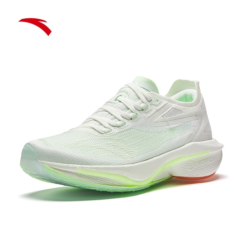 ANTA Women MACH 4 PRO Running Shoes 1224B5584-2- Paper White/ Light ...