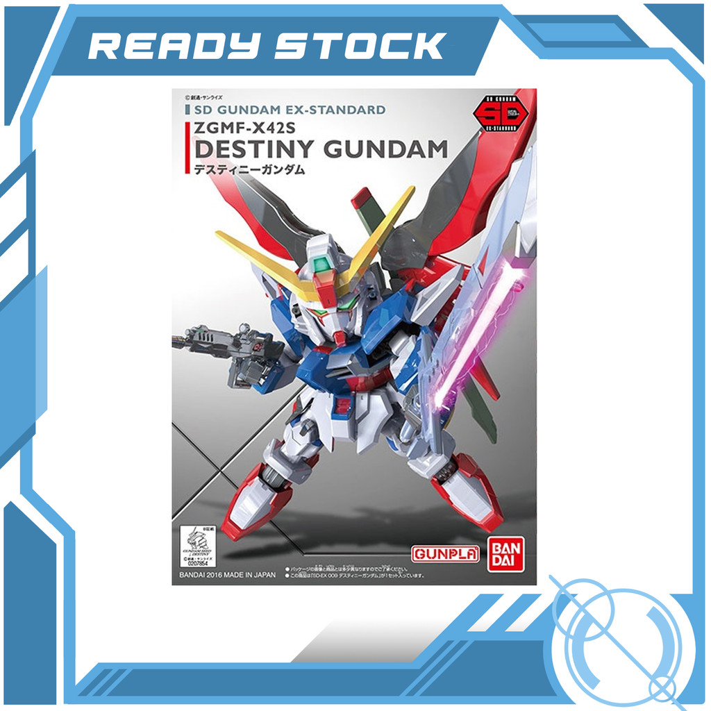 SD Gundam EX-Standard Destiny Gundam Bandai Plastic Model Kit Hobby ...