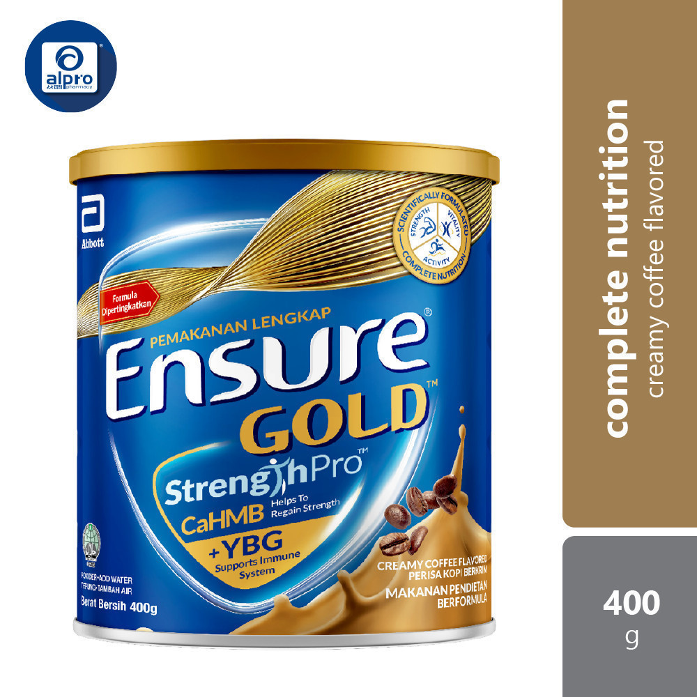 Abbott Ensure Gold Coffee Ybg 400g | Complete And Balanced Nutrition ...