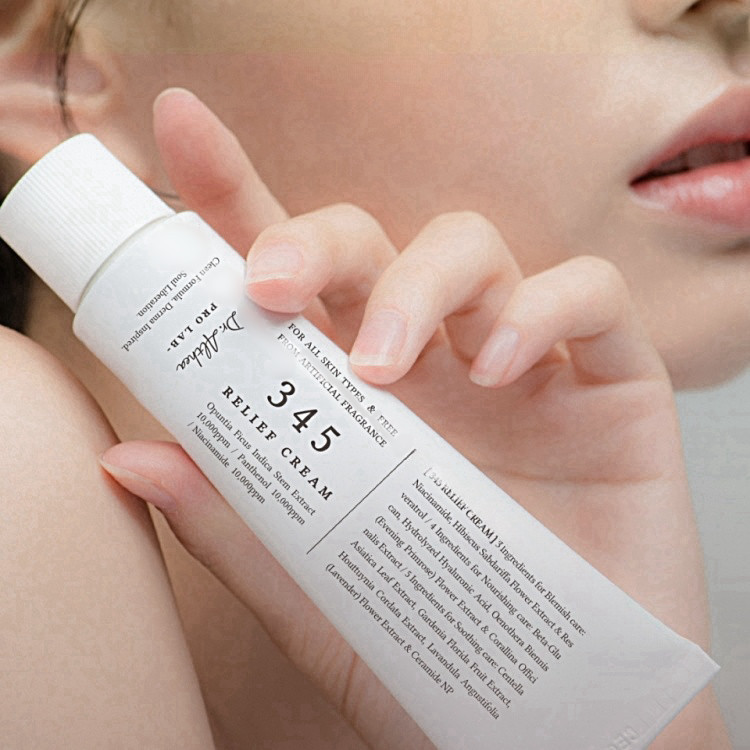 [授权伙伴] 345 Relief Cream Korea Genuine whitening soothing moisturizer ...