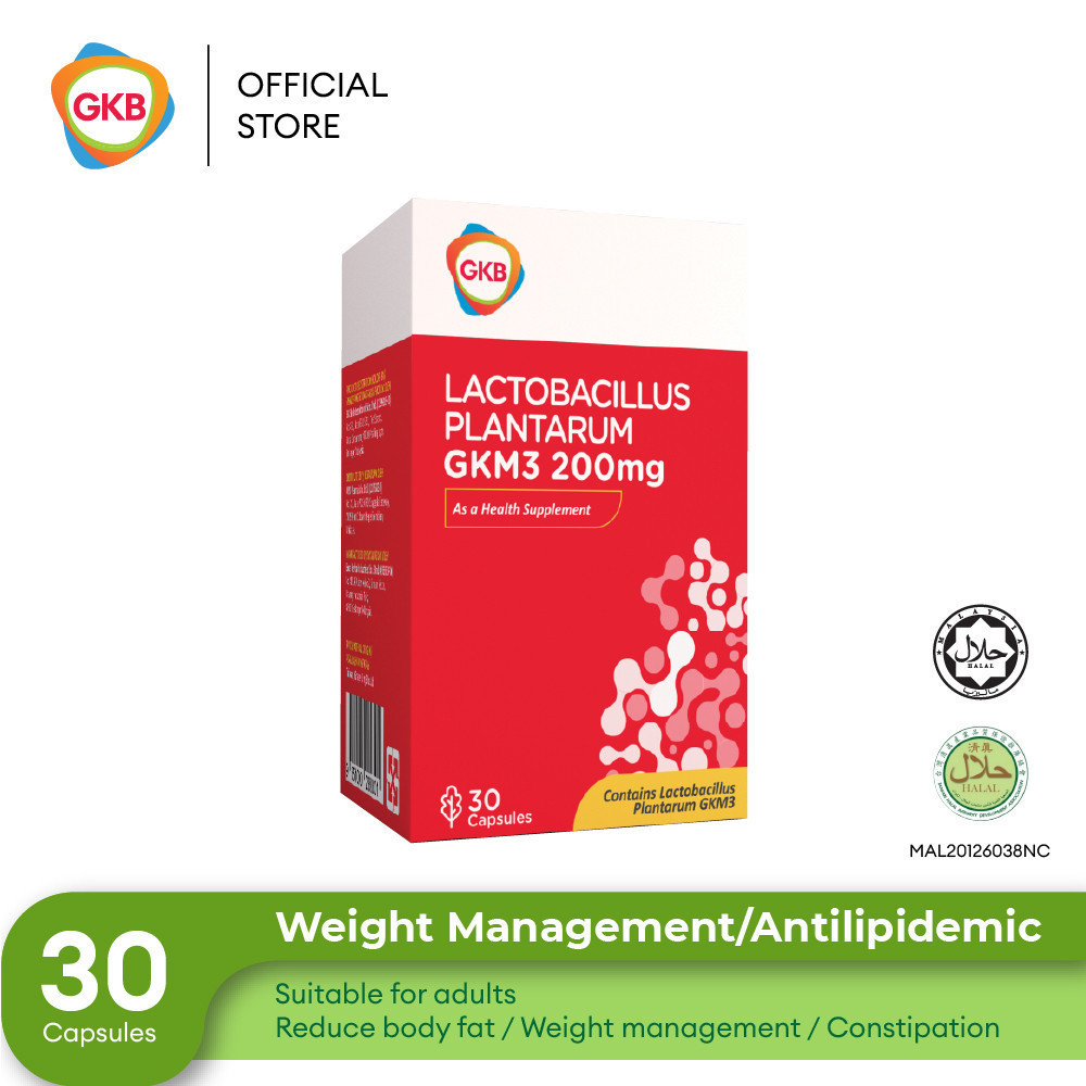 GKB L. Plantarum GKM3 30s (Weight Loss & Probiotic for Body Fat ...