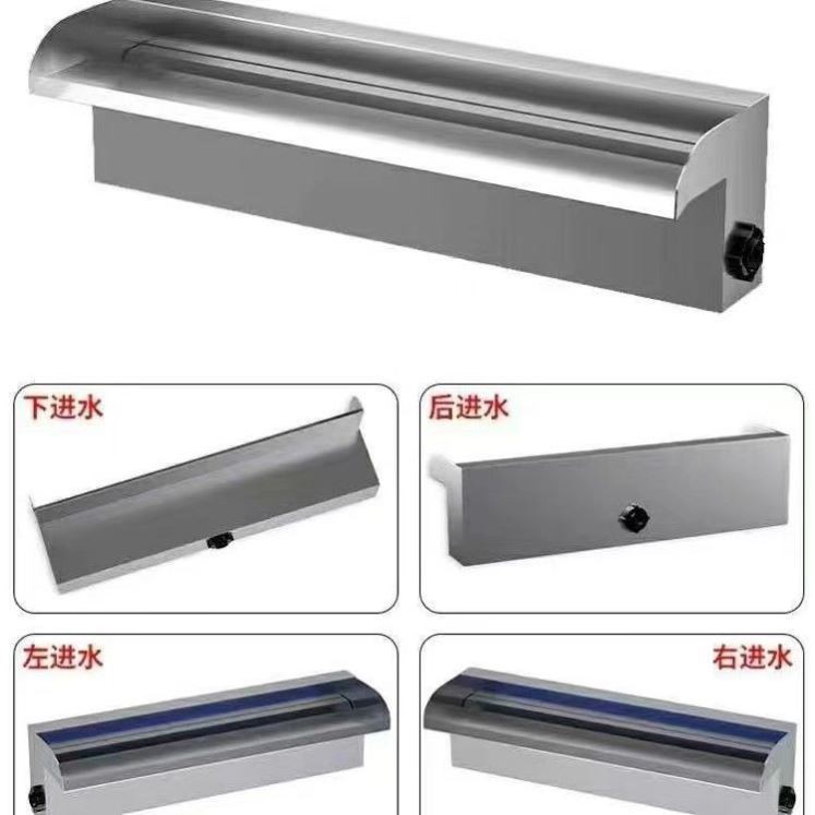 HY-6/Stainless Steel Waterfall Spout Water Flow Sink Water Flow Wall ...