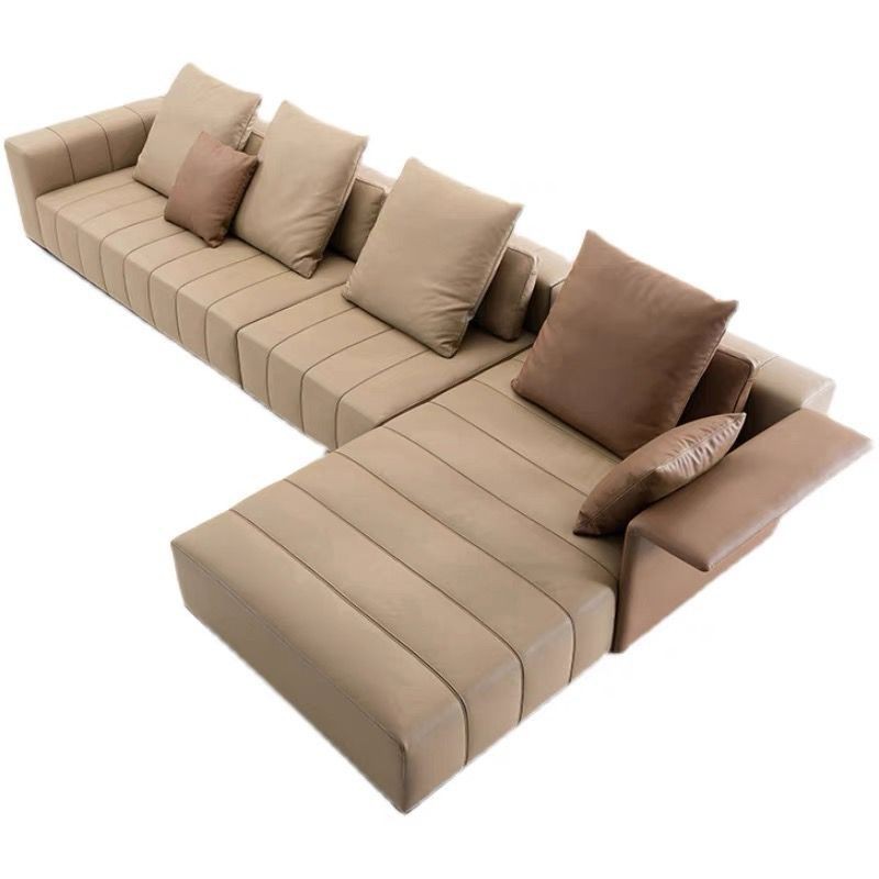 HY-6/Italian Leather Art Piano Key Sofa Modern Light Luxury Italian ...