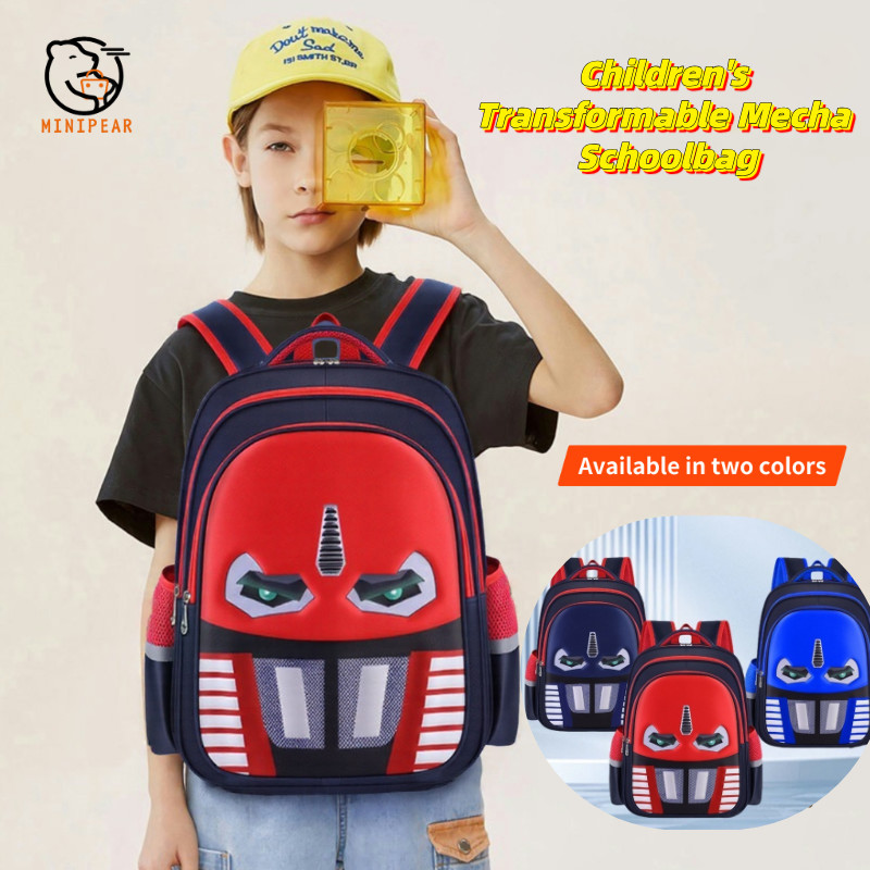 Transforming Mecha Robot Backpack for Kids - Lightweight Tahan Lasak ...