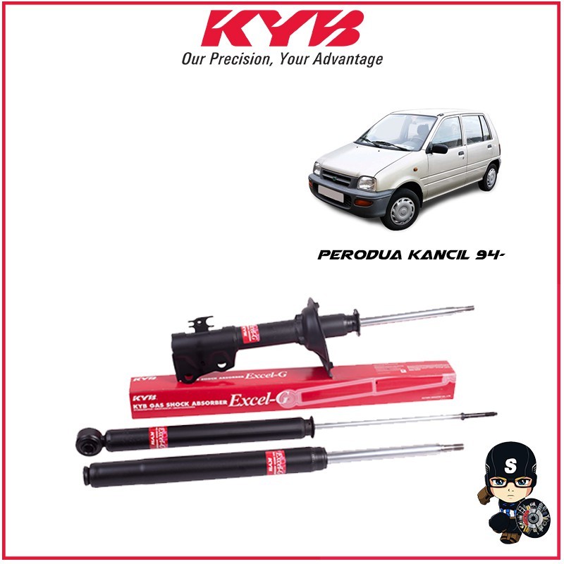 Perodua Kancil 94- KYB Absorber (Kayaba) Front & Rear Oil Type 4 Pcs SPM | Shopee Malaysia