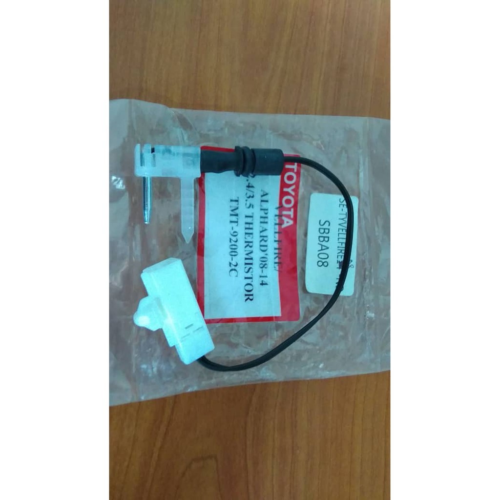 SENSOR 2PIN TEMP THERMO A/C AIR COND (TOYOTA ALPHARD ANH20 VELLFIRE ...