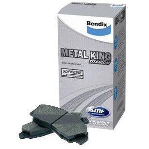 Bendix Metal King Brake Pad Rear (DB1509) - Nissan X-trail T30 Teana Serena C25 Murano Z50 Z51 ...