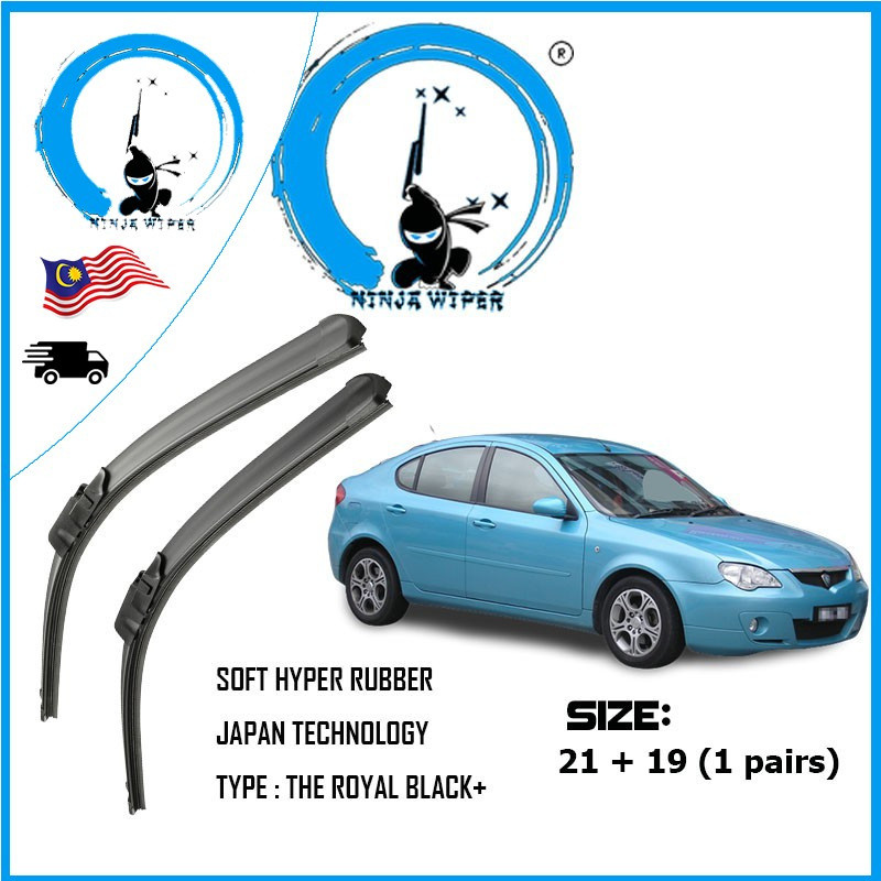 🇯🇵 Ninja Wiper The Royal black+🇯🇵 GEN2, PERSONA 2007 (21"+19" 1PAIR ...