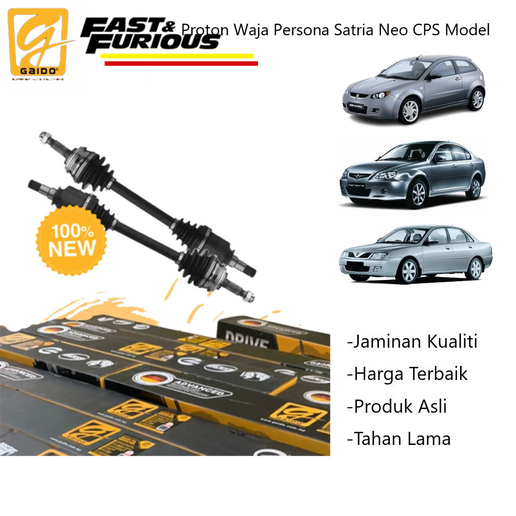 Ori Gaido Drive Shaft - Persona / Waja / Satria Neo CPS ABS F&F ...