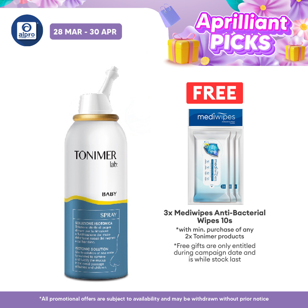 Tonimer Baby Isotonic Nasal Spray 30ml [Exp Date: 07/2026] | Shopee ...