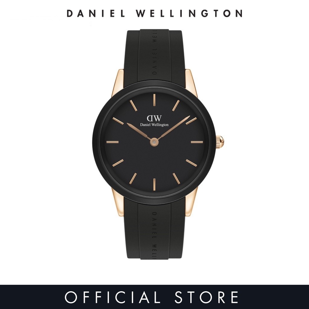 [2 Years Warranty] Daniel Wellington Iconic Motion Watch 40/44mm Black ...