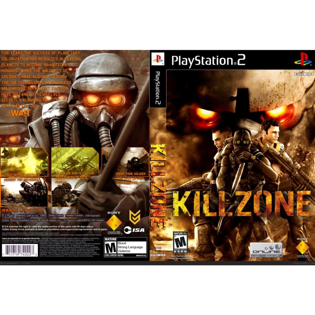 PS2 DVD Games Collection Killzone | Shopee Malaysia