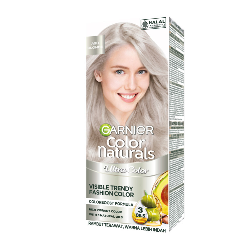 GARNIER HAIR COLOR Color Natural Ultra Ash Blonde 1s | Shopee Malaysia