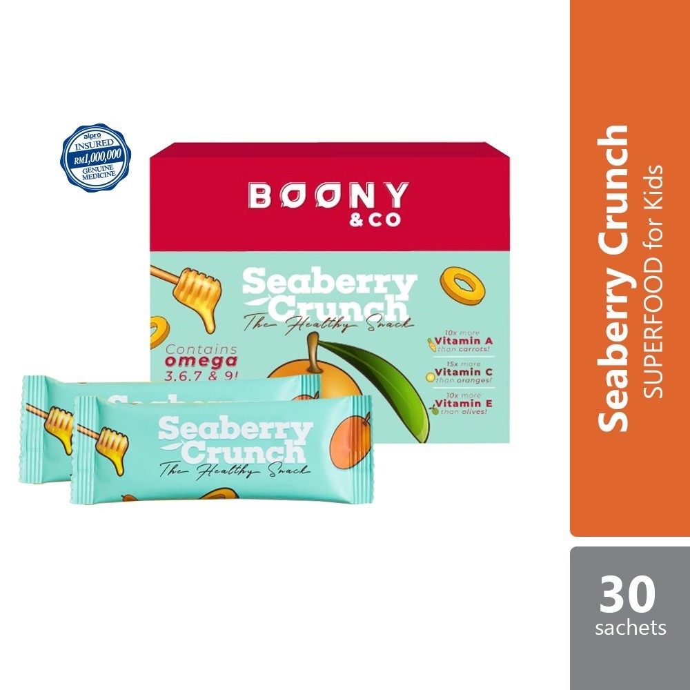 Boony & Co Seaberry Crunch Regular Pack (30s) - Superfood for kids ...