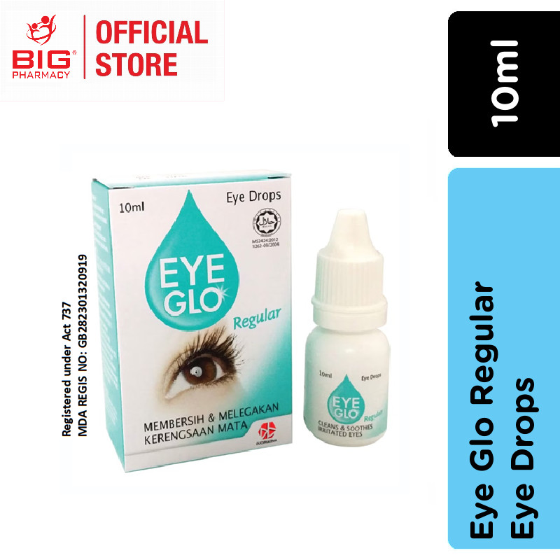 Eye Glo Regular Eye Drops (10ml) | Shopee Malaysia