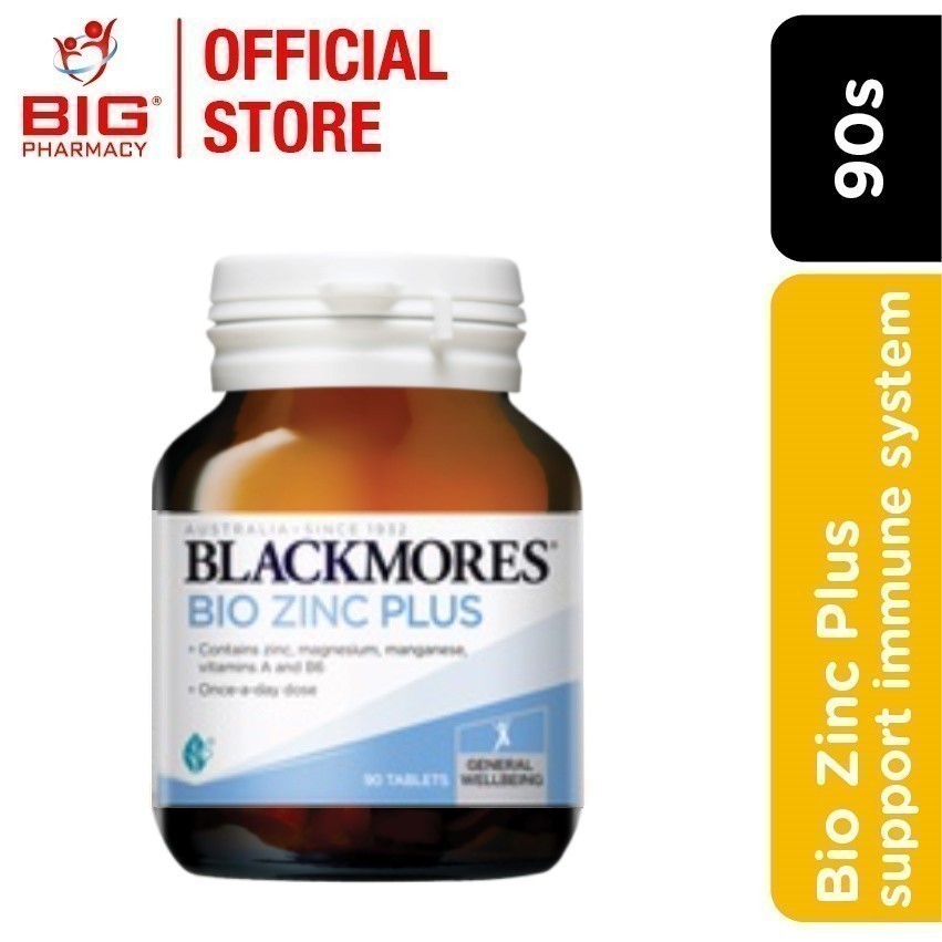 Blackmores Bio Zinc Plus 90's | Shopee Malaysia