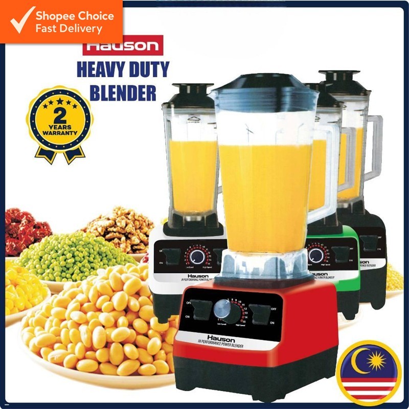 2.5L Heavy Duty Blender | 4500W High Power Juicer & Food Processor ...