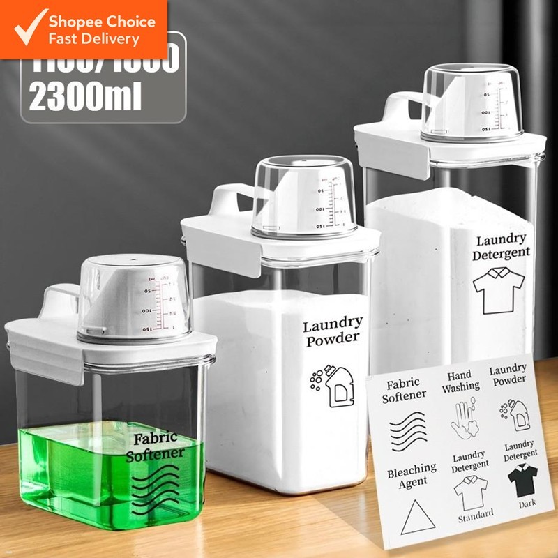 [Local] Botol Dobi 2L Laundry Bottle Sabun Cecair Detergen Softener ...