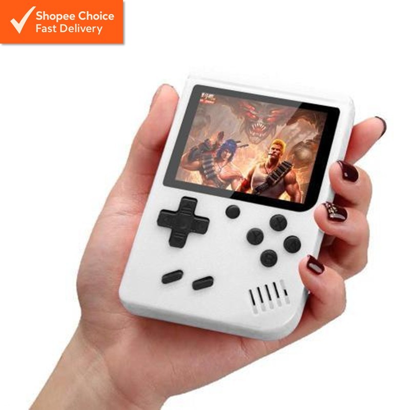 400 Games Brand Retro Mini Gameboy Game Console Emulator Built-In ...