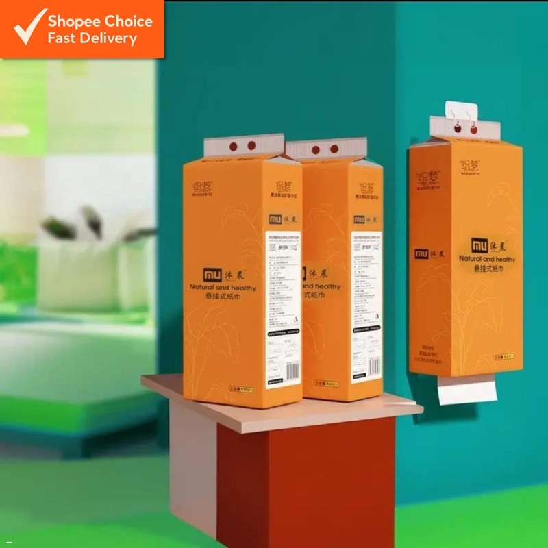 Deluxe Soft Facial Tissue Paper - 4 Pack Wall Hanging Tissues for ...