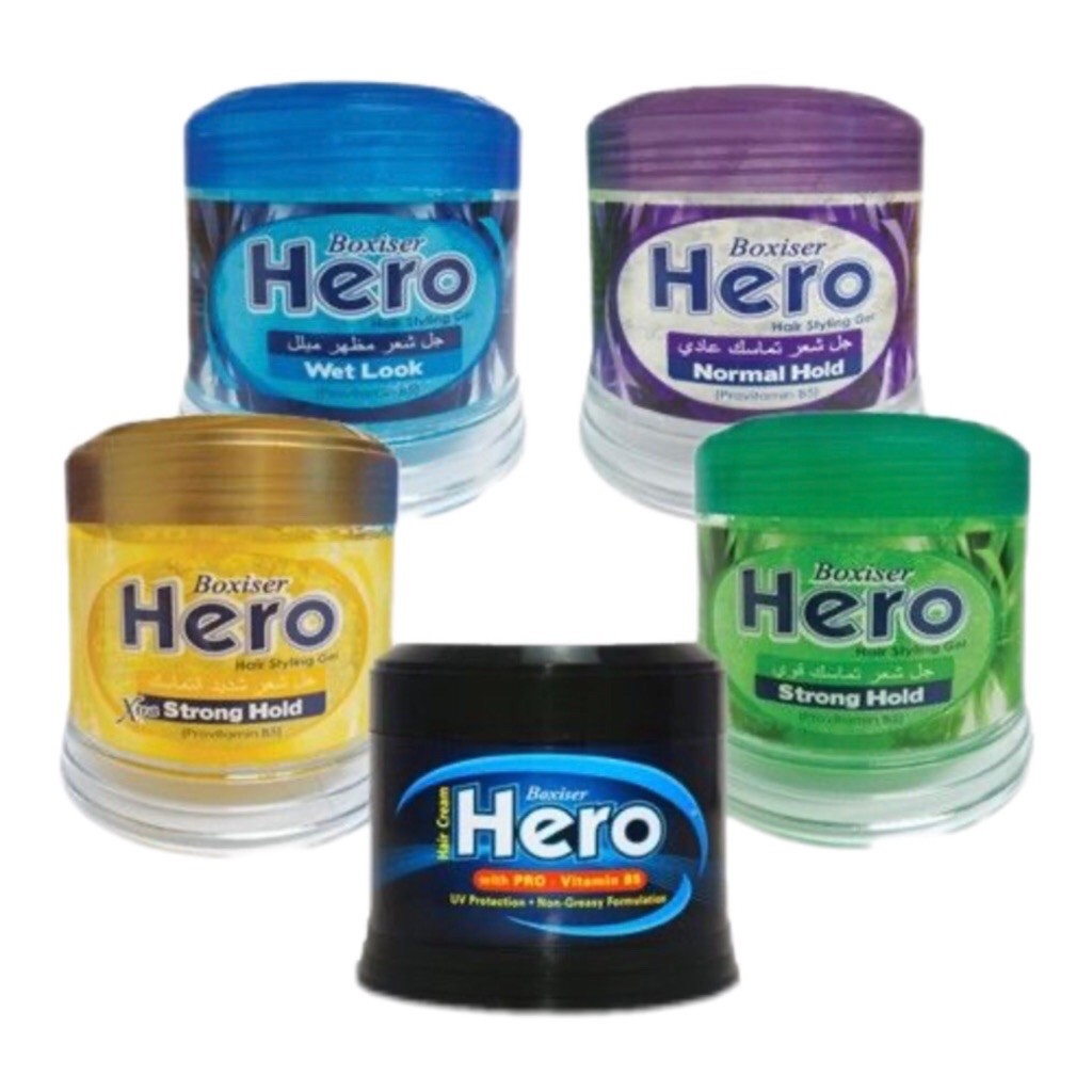 Boxiser Hero Hair Gel Jar 125g/250g | Shopee Malaysia