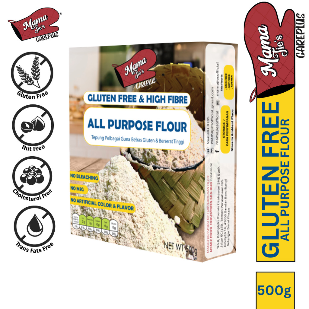 Mama Jie's - Gluten Free High Fibre All Purpose Flour 500g Kids ...