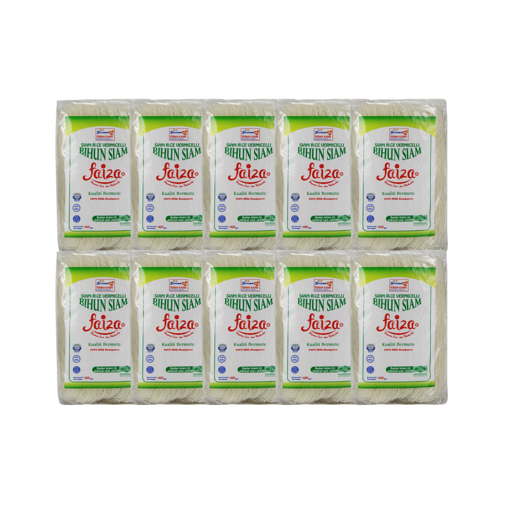 Faiza Bihun Siam 400g x 10 Packets | Shopee Malaysia