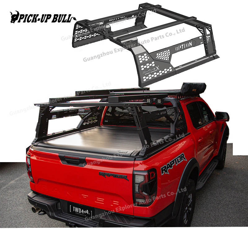PICK-UP BULL 4X4 Universal Truck Bed Rack Ladder Roller Bed Rack Truck ...