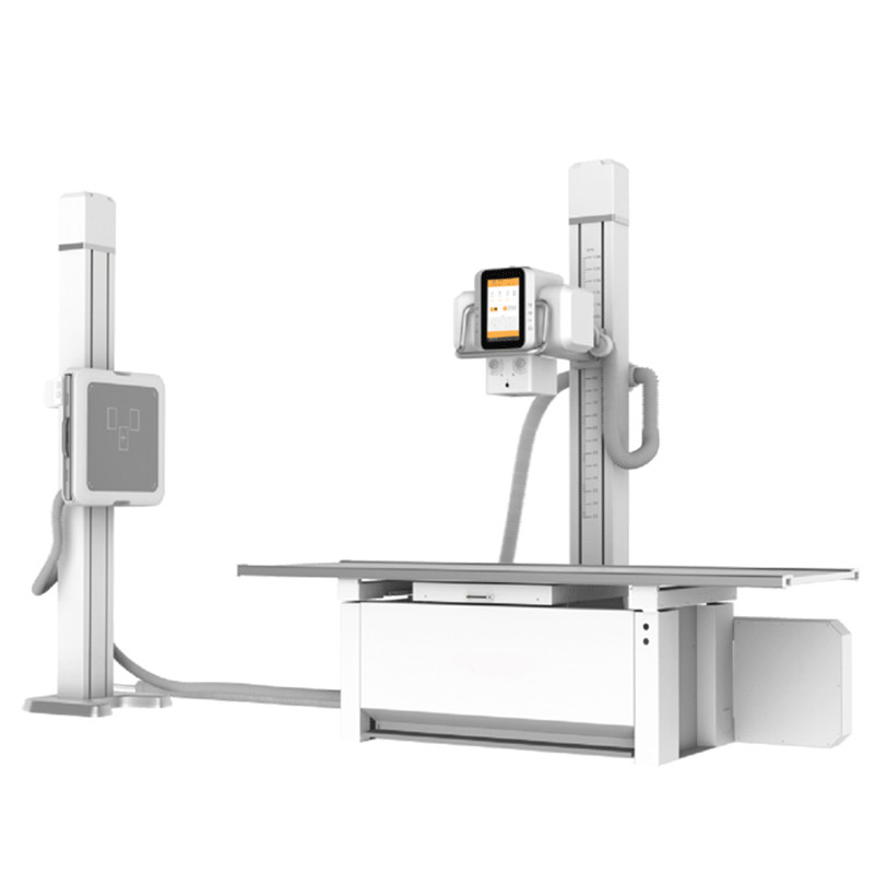 32kw 50kw X-ray Medical High Frequency Radiography Fixed Double Column ...