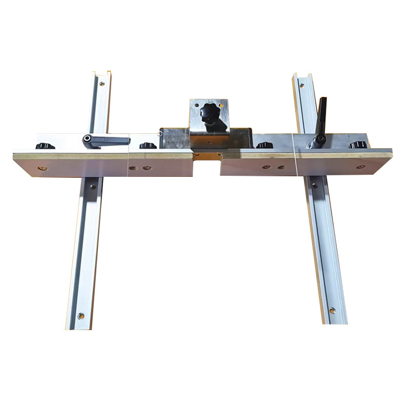 Woodworking Aluminium Profile Fence With T-track Sliding Brackets Tools ...