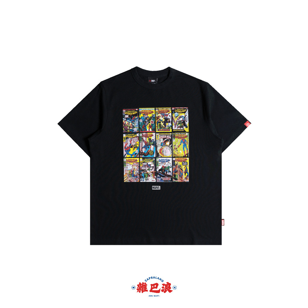 Zapbalang Mini Mart: Tntco | Spiderman Cover Tee (Black) | Shopee Malaysia