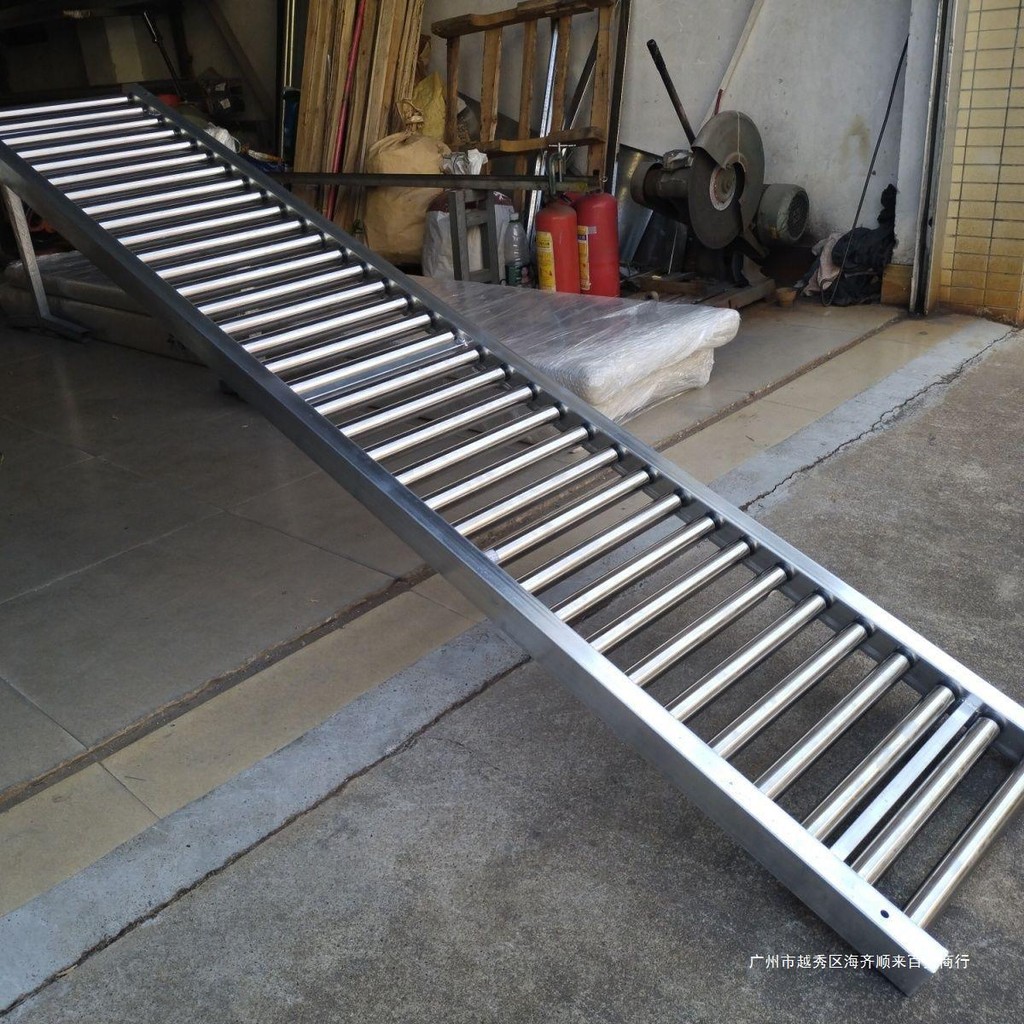 Contact seller/Unloading Artifact Small Unpowered Conveyor Line Cargo ...