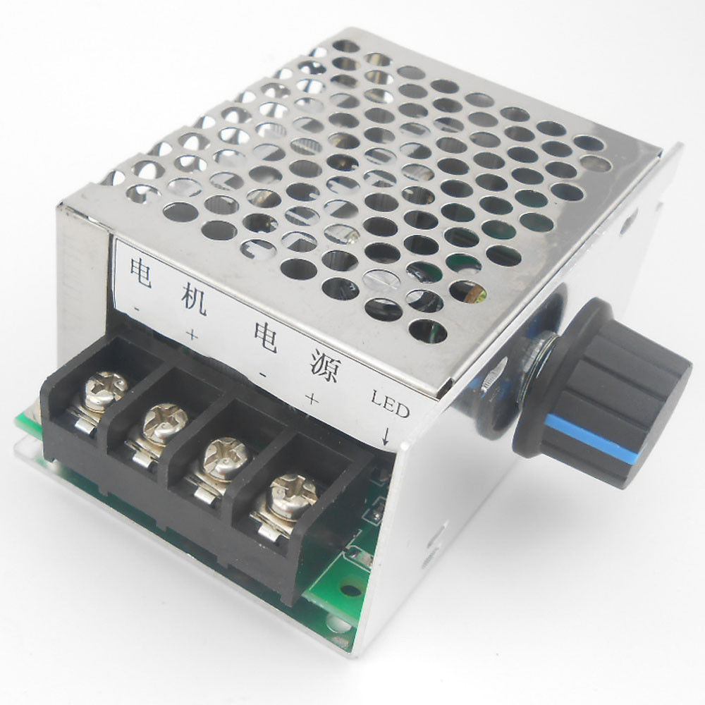 9V-60V 40A DC Pulse Width Modulator, Powerful PWM, brush Motor Speed Regulator Controller ...