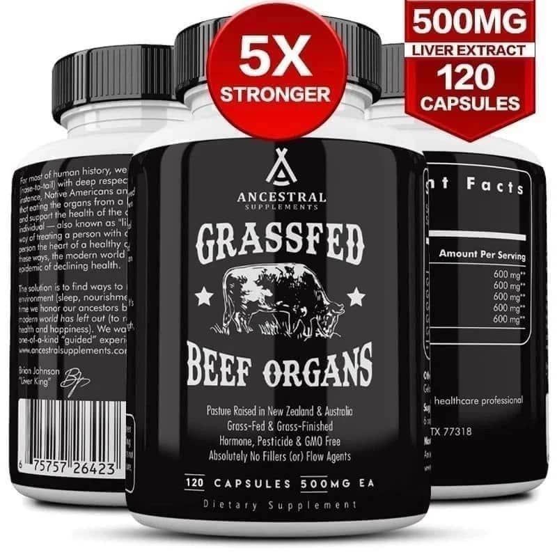 100% Original Products.120 Capsule.Supports Liver,Health, Kidney ...