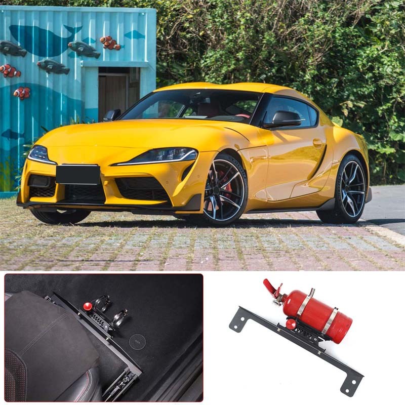 For Toyota GR Supra A90 2019-2023 Aluminum Car Fire Extinguisher ...