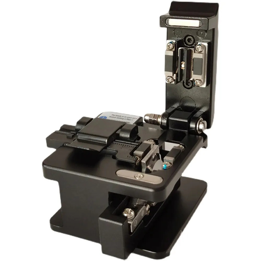 Optic Fiber Cleaver Cable Cutting Knife Fusion Splicer Hot-melt Optical ...