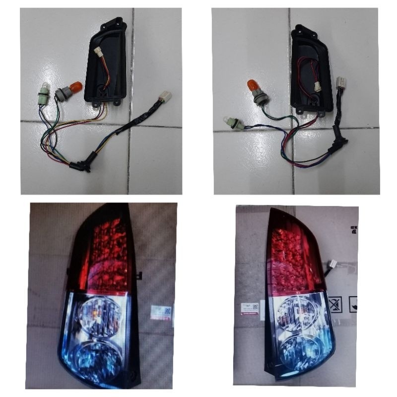 Perodua MYVI 2005-2011 TAIL LAMP REAR COMBINATION LAMP WAYER SOCKET dan ...