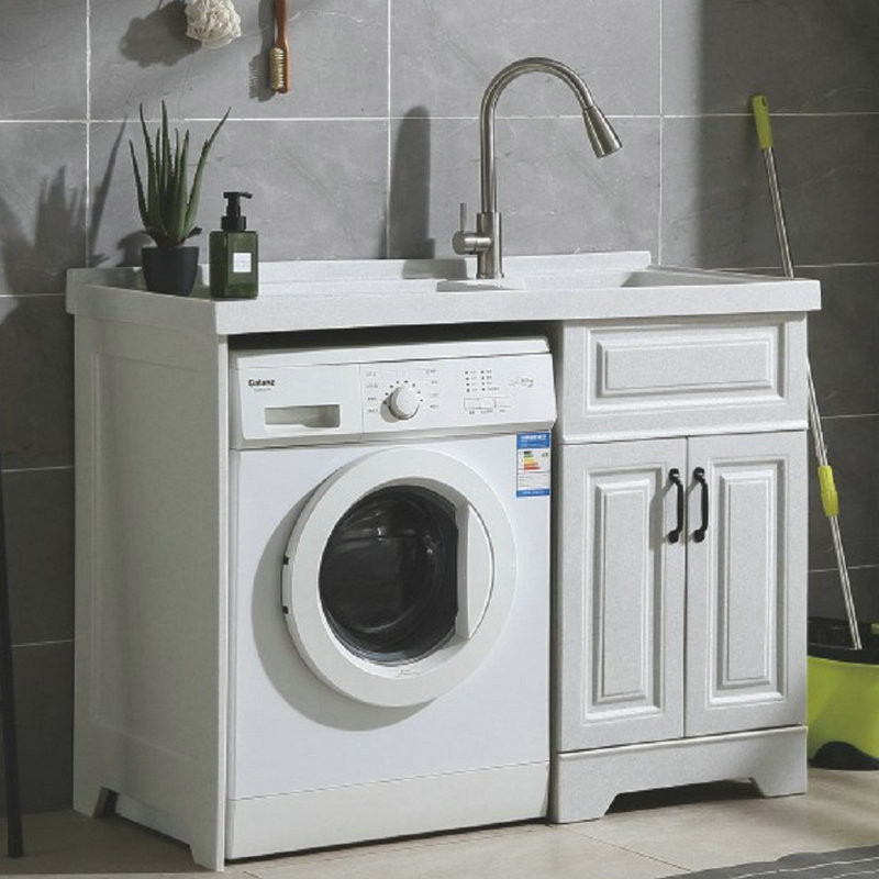 Contact seller/Factory Balcony Washing Machine Counter Basin with ...