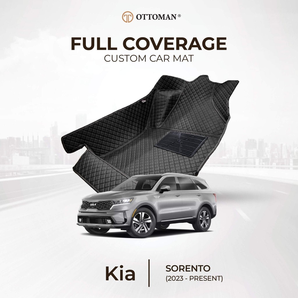 Ottoman Car Mat - Kia Sorento (2023-Present) | Shopee Malaysia