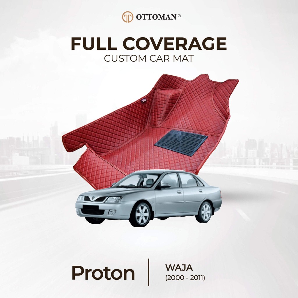 Ottoman Car Mat - Proton Waja (2000-2011) | Shopee Malaysia