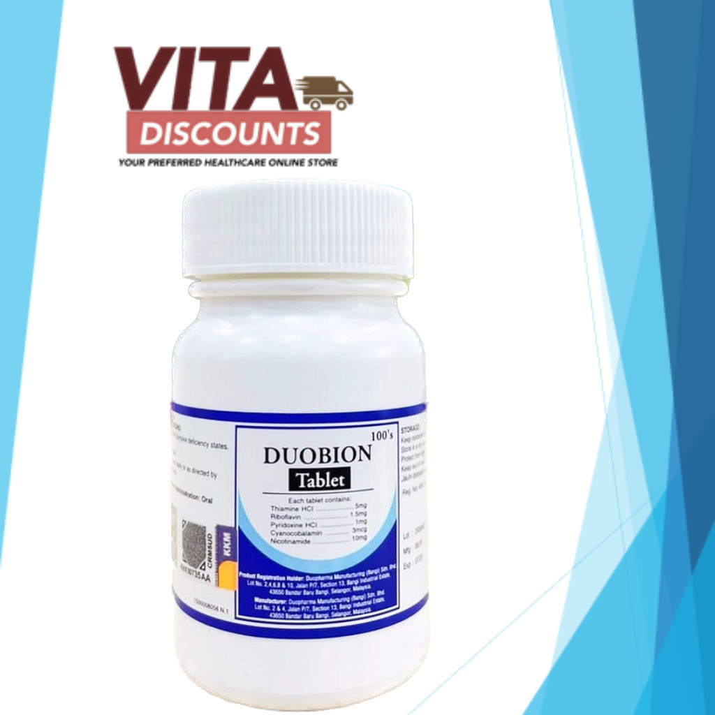 [SATU BOTOL] DUOBION TABS 100S EXP10/2026 | Shopee Malaysia
