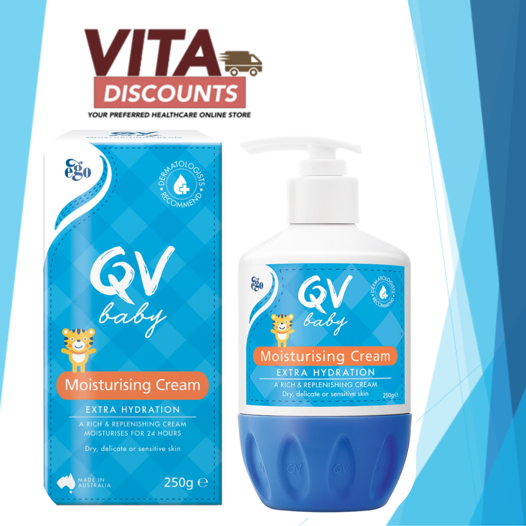 QV BABY MOISTURISING CREAM 250G EXP08/2026 | Shopee Malaysia
