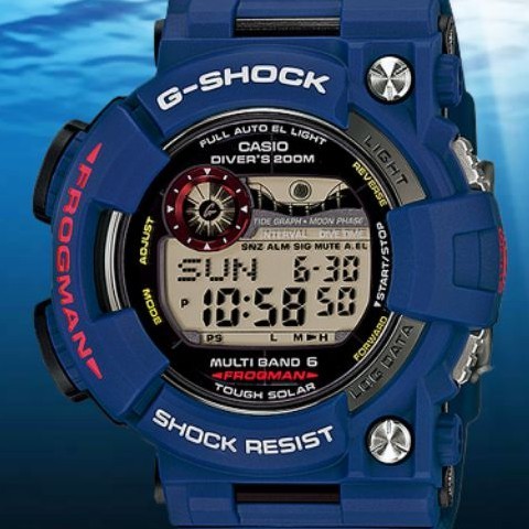FROGMAN NAVY BLUE GWF-1000NV-2JF High good quality for Men | Shopee ...