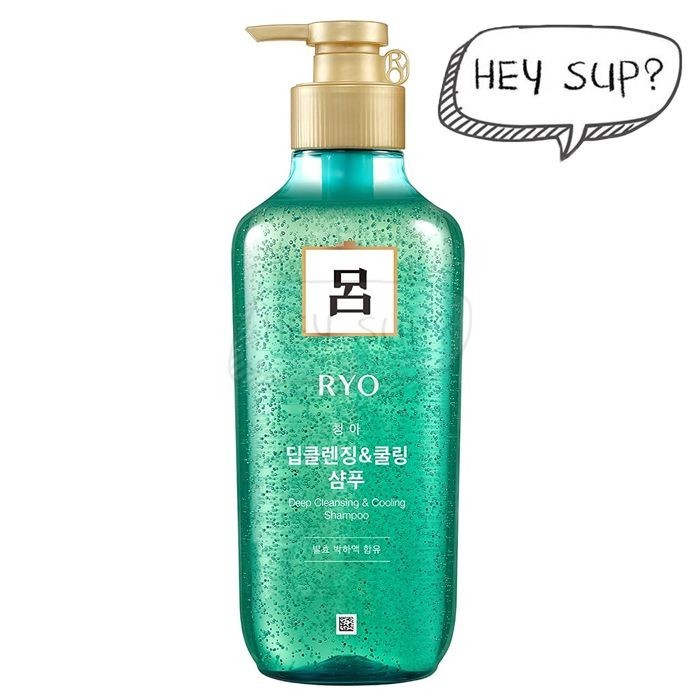 RYO Deep Cleansing & Cooling Shampoo 550ml - Green | Shopee Malaysia