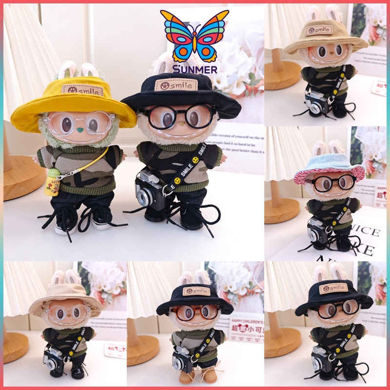 LABUBU Heartwarming Macaron Camouflage Sweatshirt, DIY Clothing ...