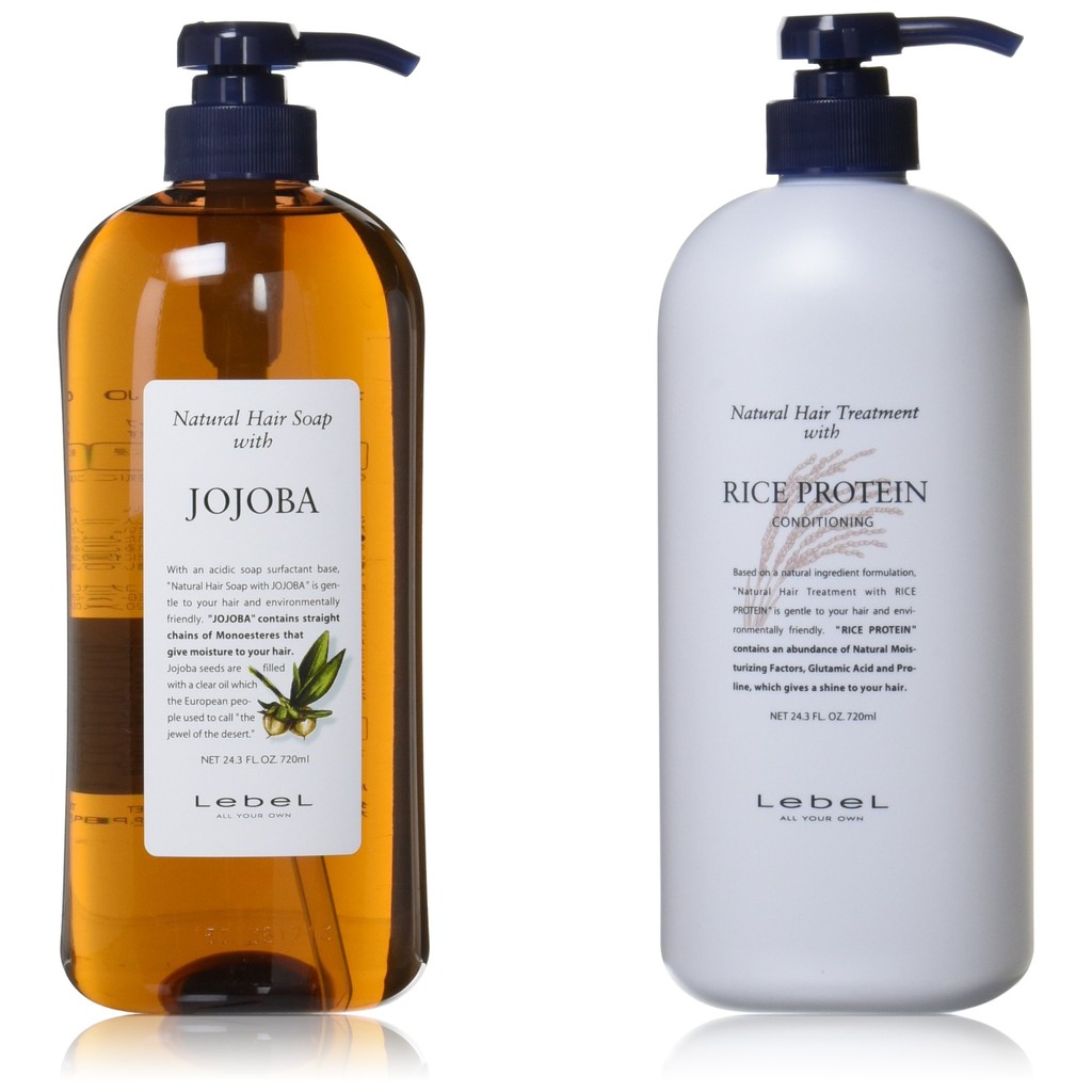 [Standard set] LebeL Natural Hair Soap with JO (Jojoba 720ml) & Natural ...